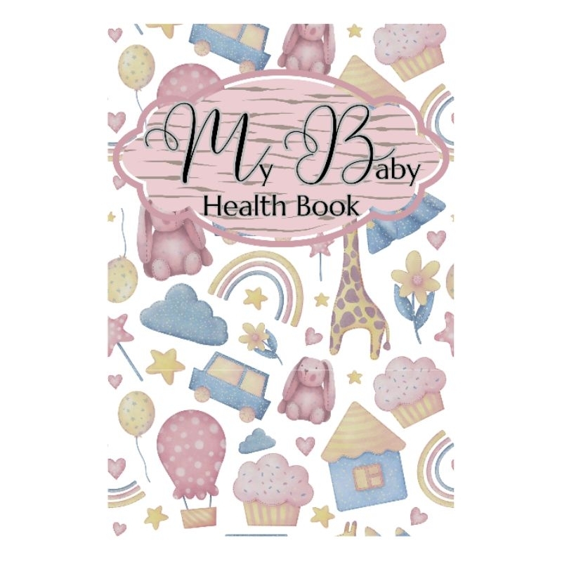 Colored Baby Book for Immunization/Vaccination Schedule/Check up/Health ...