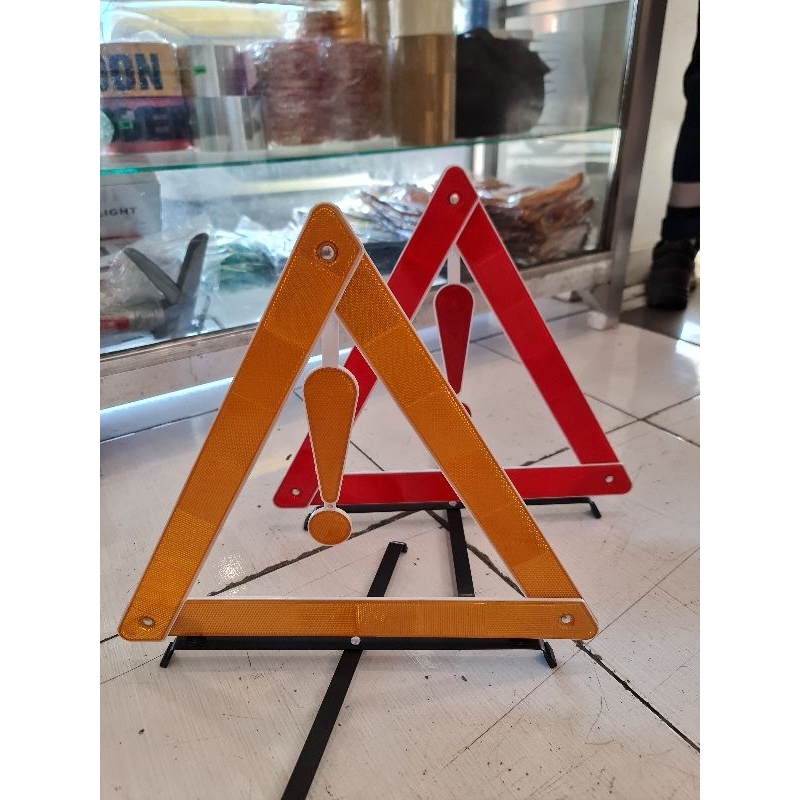 Early Warning device safety road sign/Heavy duty | Shopee Malaysia