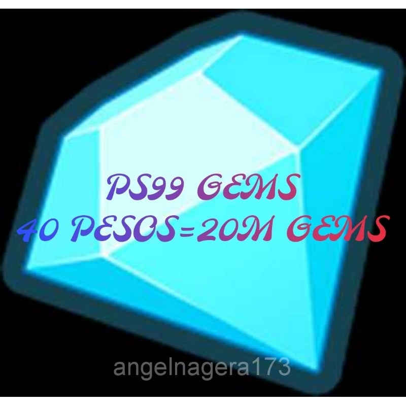 ps99 gems items on roblox (40m) | Shopee Malaysia