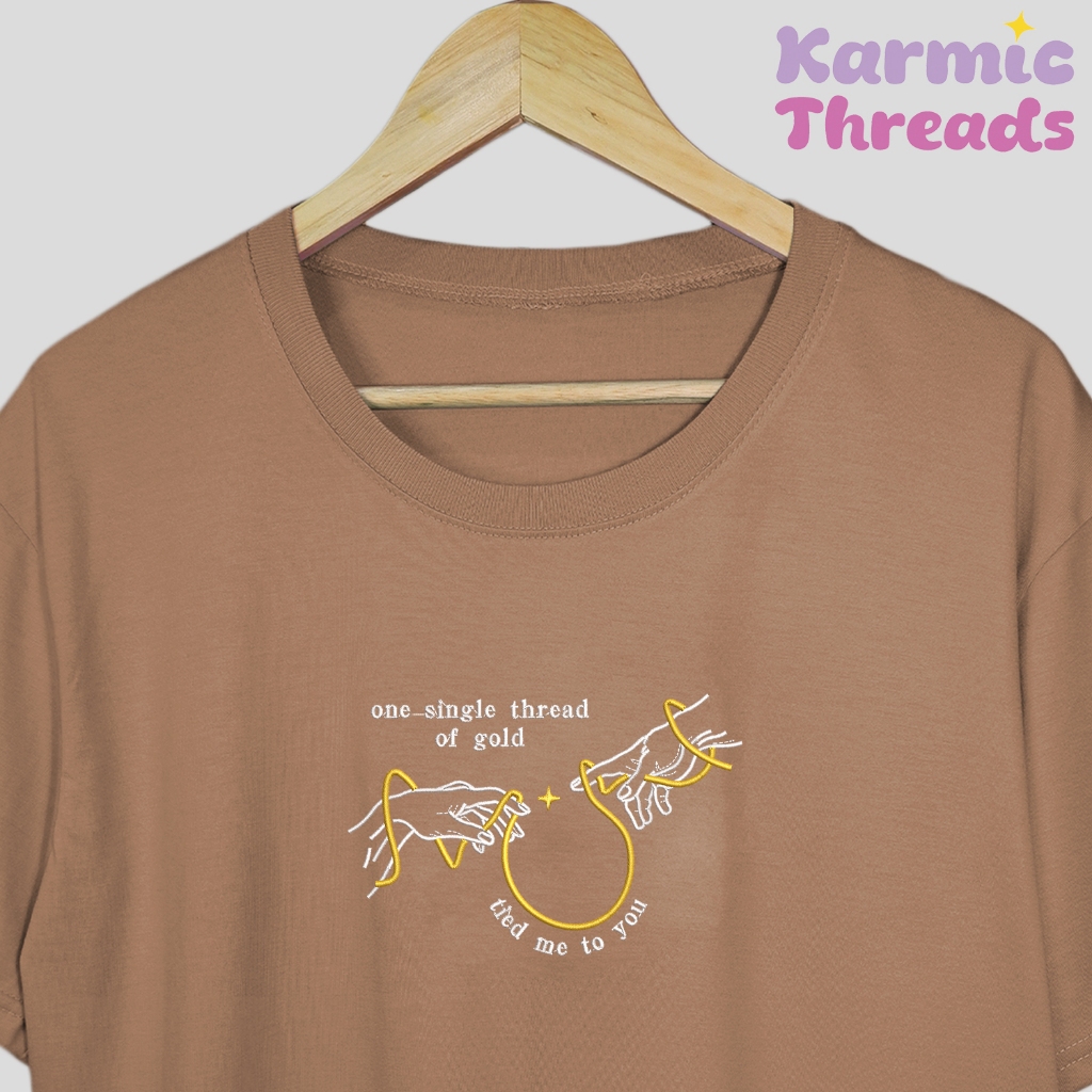 Embroidered Taylor Swift Invisible String T-Shirt (Folklore Album Merch ...