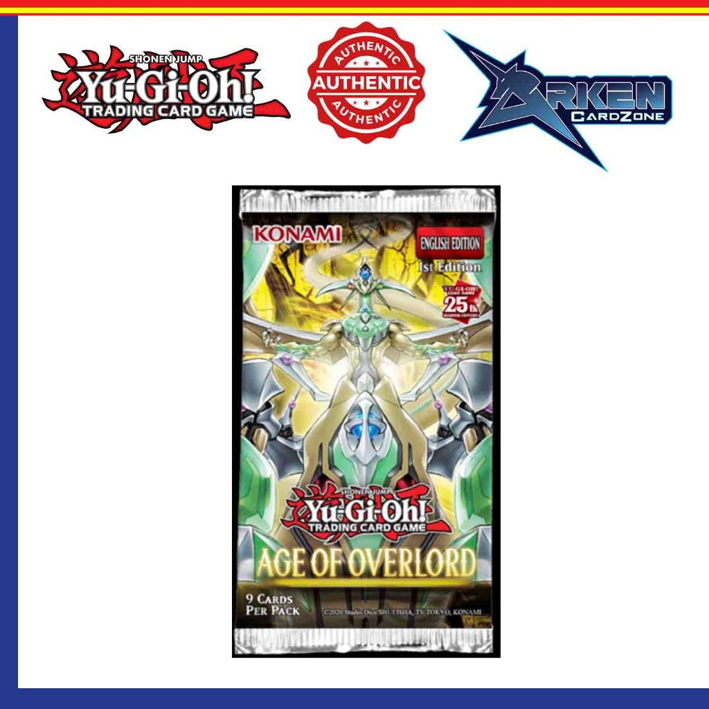 KONAMI Yu-Gi-Oh! Trading Card Game - Age of Overlord Booster Pack (TCG) | Shopee Malaysia