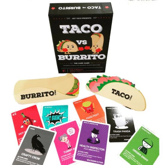 Funny Card Game: Taco vs Burrito | Shopee Malaysia
