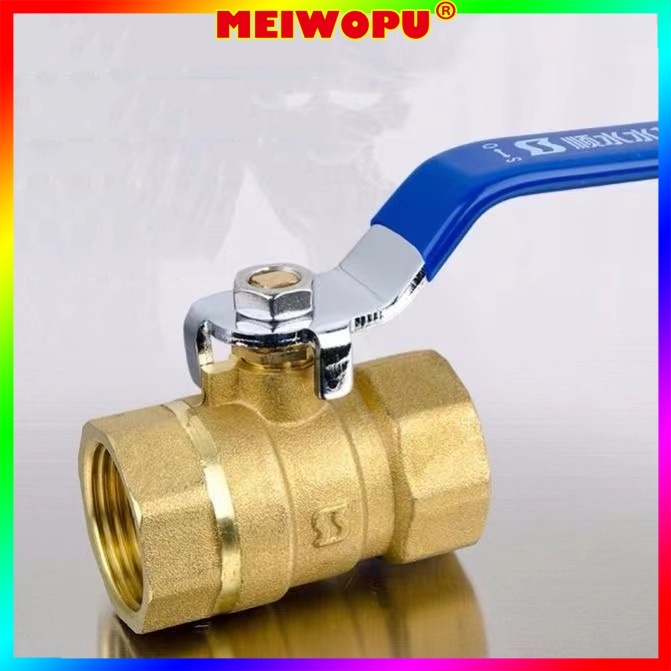 Ball valve DN15 20 25 gas switch water 4 divided High Quality tubig all copper pipe valves ...