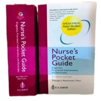 Nurses Pocket guide 16th ed./Nanda | Shopee Malaysia