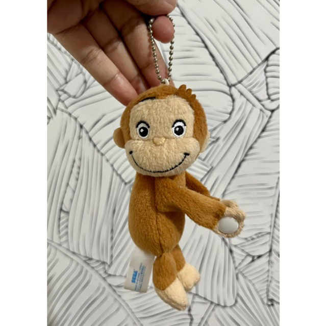 Curious George Monkey Keychain (preloved) | Shopee Malaysia