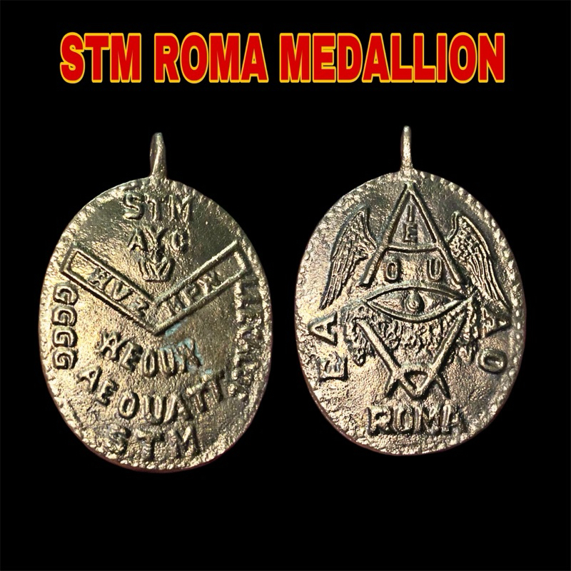 STM ROMA MEDALLION....(AEIOU) | Shopee Malaysia