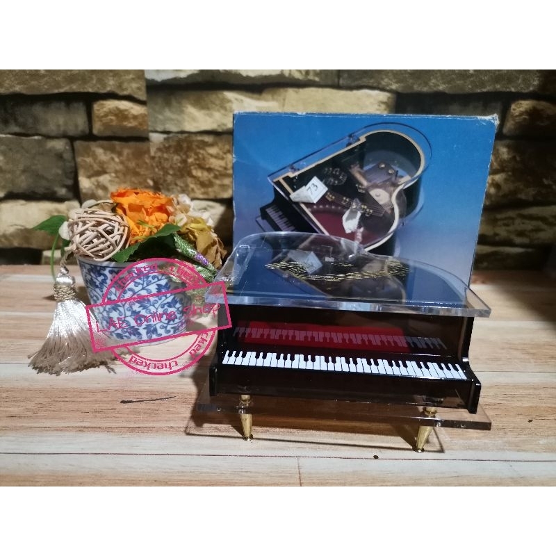 Musical See-Thru Grand Piano Jewelry Box | Shopee Malaysia
