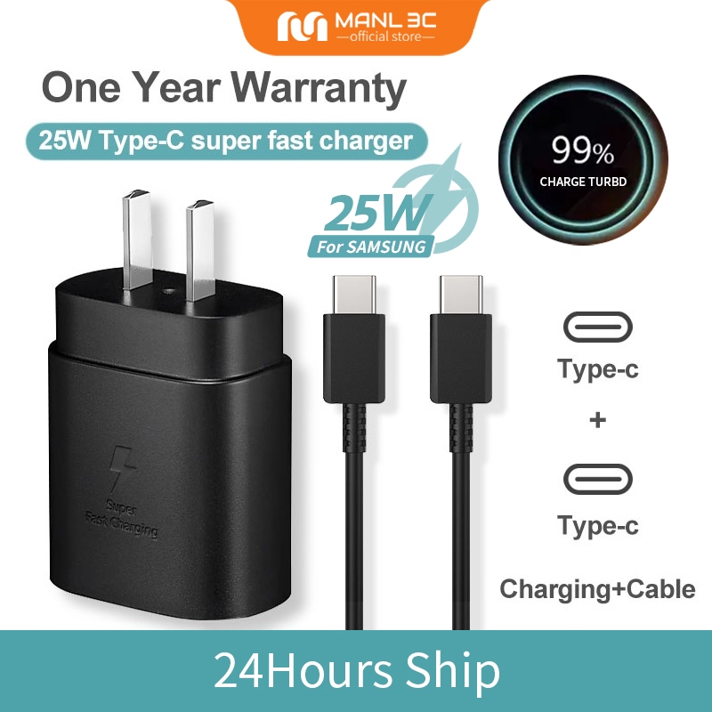 MANL 3C Fast Charger 25W 45W Set 1m Charging Cord Type C to USB C Cord ...