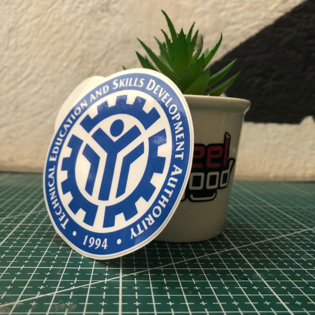 TESDA Sticker - Vinyl Laminated | Shopee Malaysia