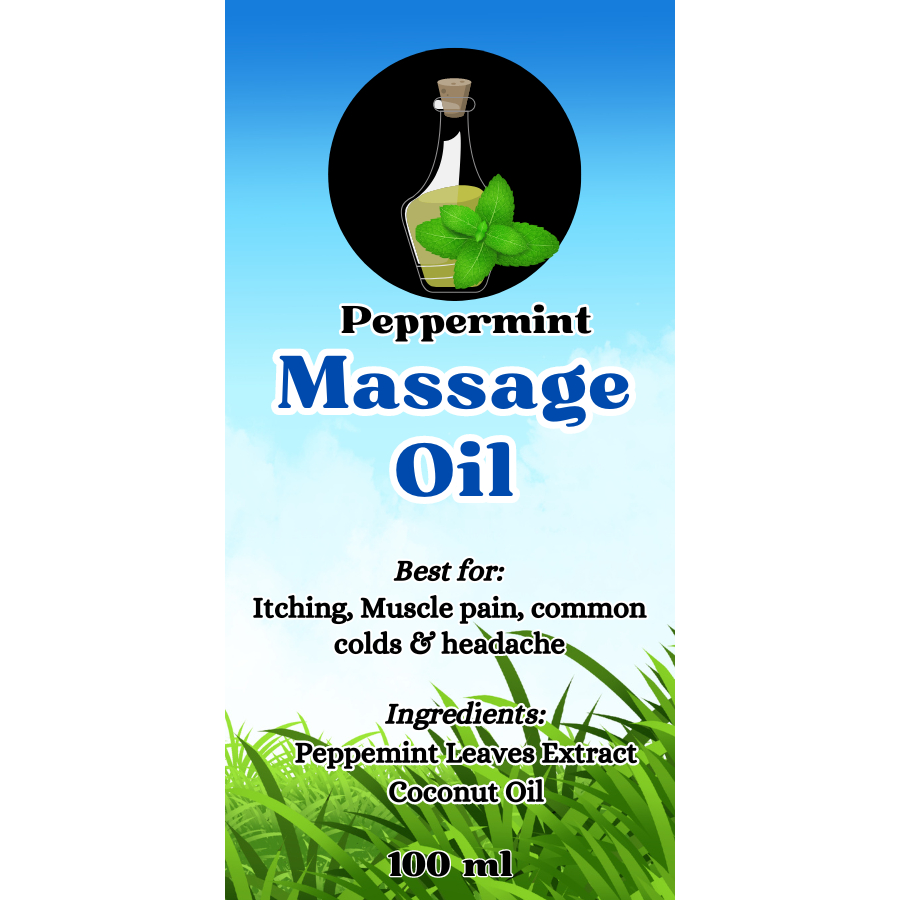 Scented/Massage Oils sticker labels, water resistant | Shopee Malaysia