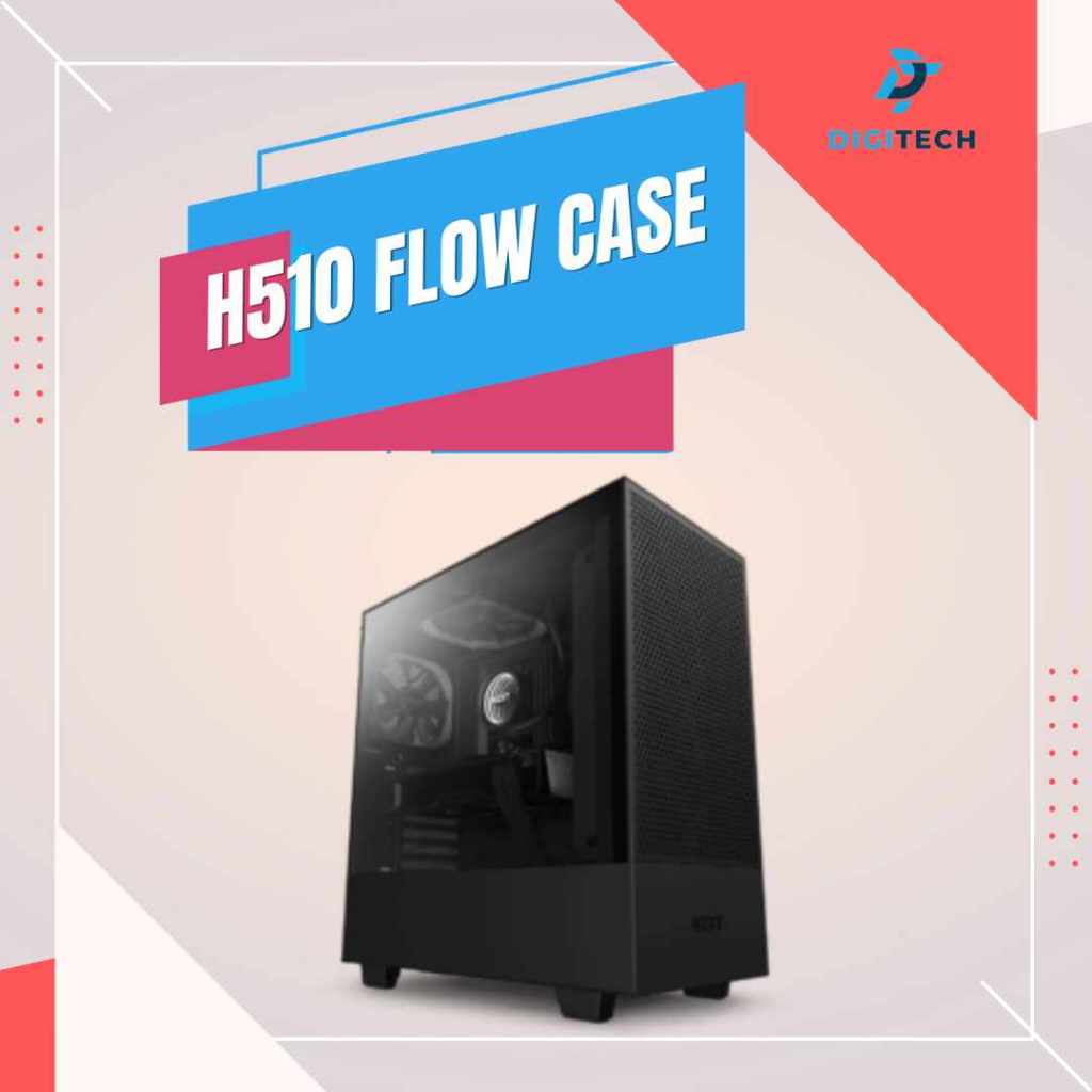 NZXT H510 FLOW PC CASE | Shopee Malaysia