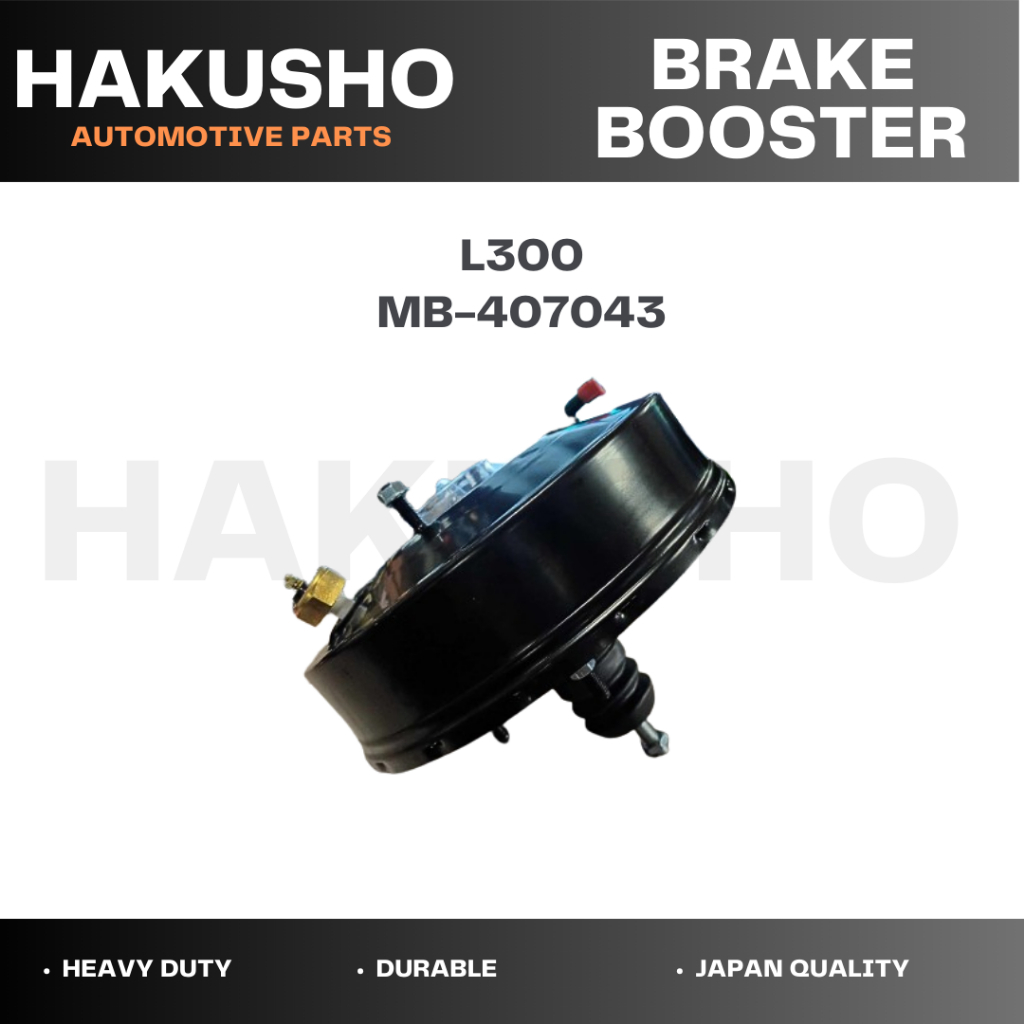 BRAKE BOOSTER ASSEMBLY MITSUBISHI L300 (MB-407043) HAKUSHO JAPAN ...