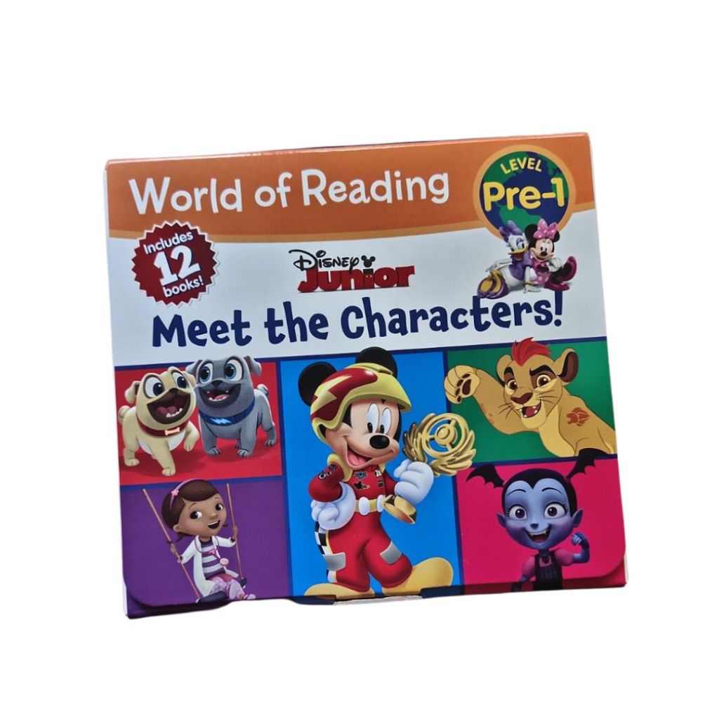 Disney Books World of Reading Disney Junior Meet the Characters (Pre ...