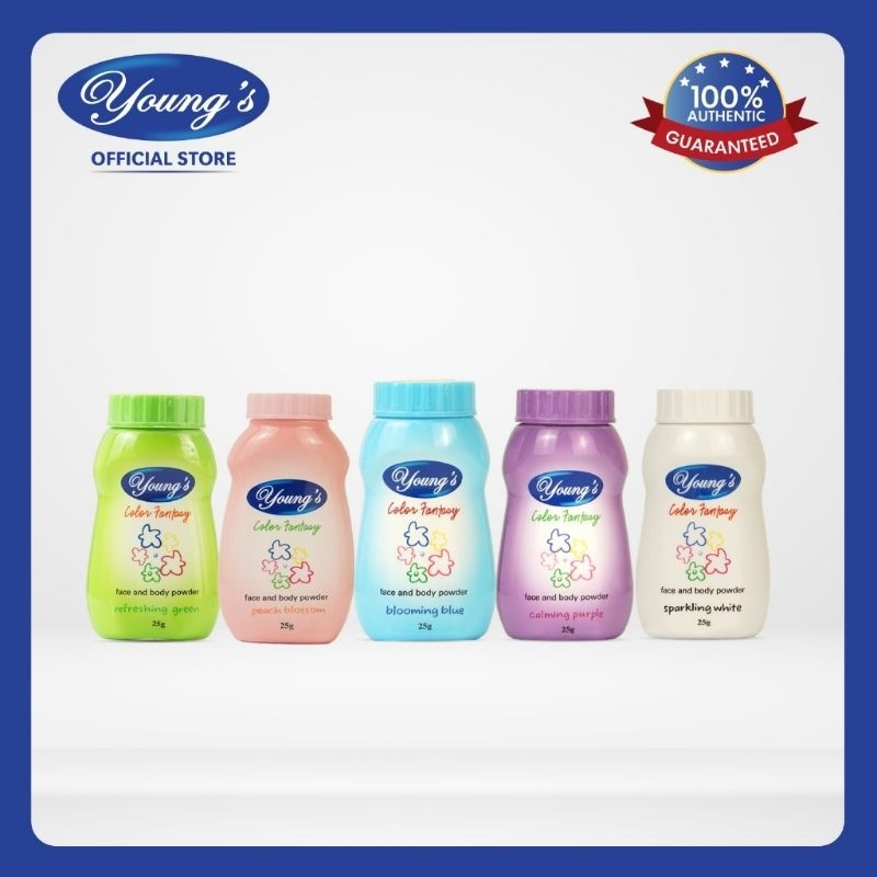 Young's baby Powder Face and baby (1pcs) | Shopee Malaysia