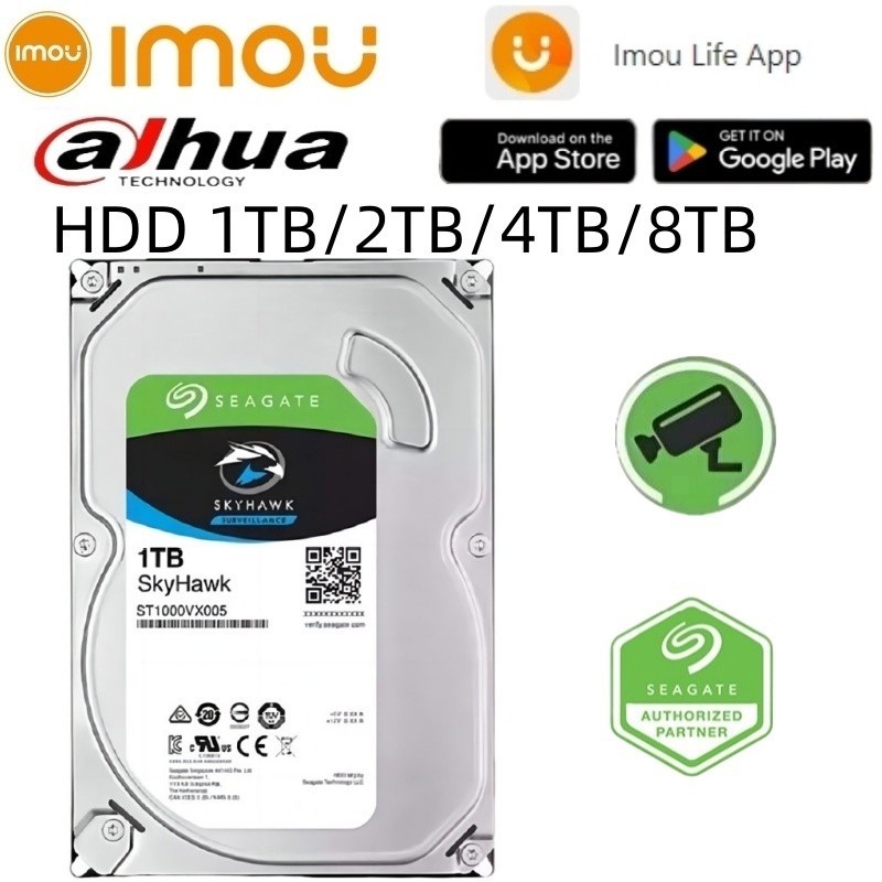 Dahua Seagate New 3.5inch HDD 1TB 2TB 4TB 8TB CCTV SATA DVR NVR ...