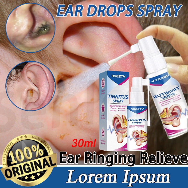 30ml Ear Drops For Human Tinnitus Liquid Ear Infection Treatment ...