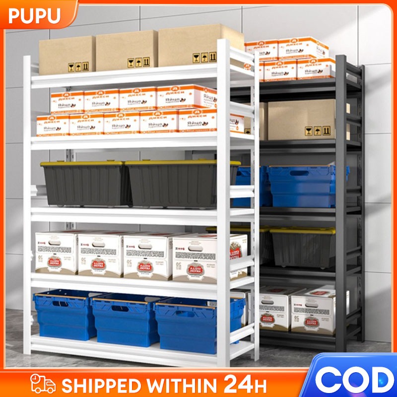 Steel Rack Boltless Rack 5 Layer Heavy Duty Adjustable Height Stante ...