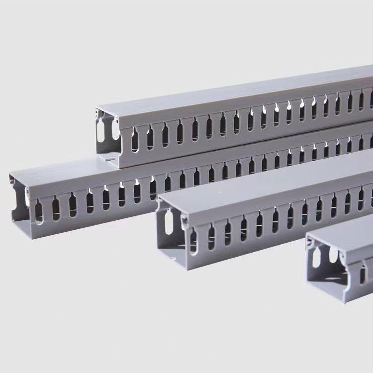 Open Slot Cable Duct Management Raceway 1m*30*30/50*50mm | Shopee Malaysia