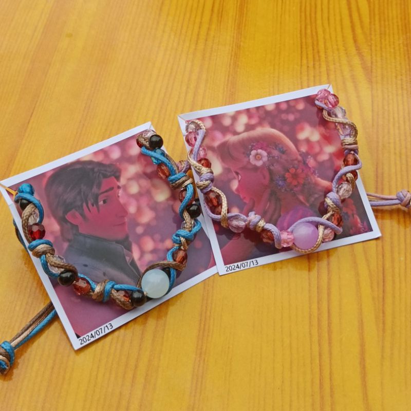 Rapunzel and Eugene Matching Bracelets (Tangled) | Shopee Malaysia