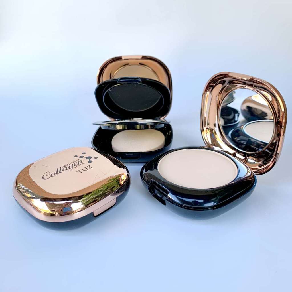 Sparkle Tuz Flawless Collagen Mist Pressed Powder Loose Powder Setting ...
