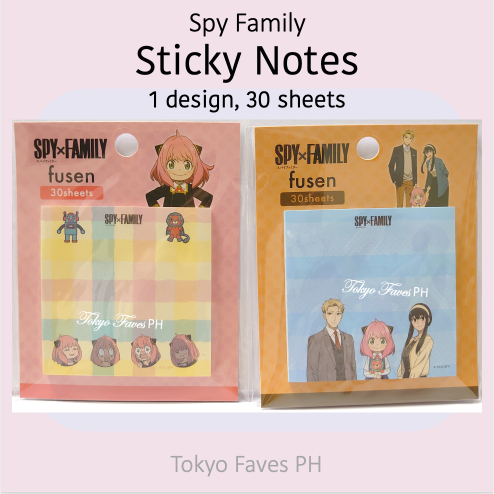 Daiso Can Do Spy Family sticky notes | Shopee Malaysia