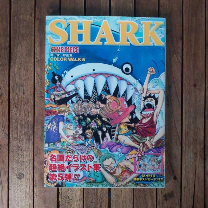 One Piece Art book Eiichiro Oda Color Walk 5 SHARK Comic Anime JAPAN ...