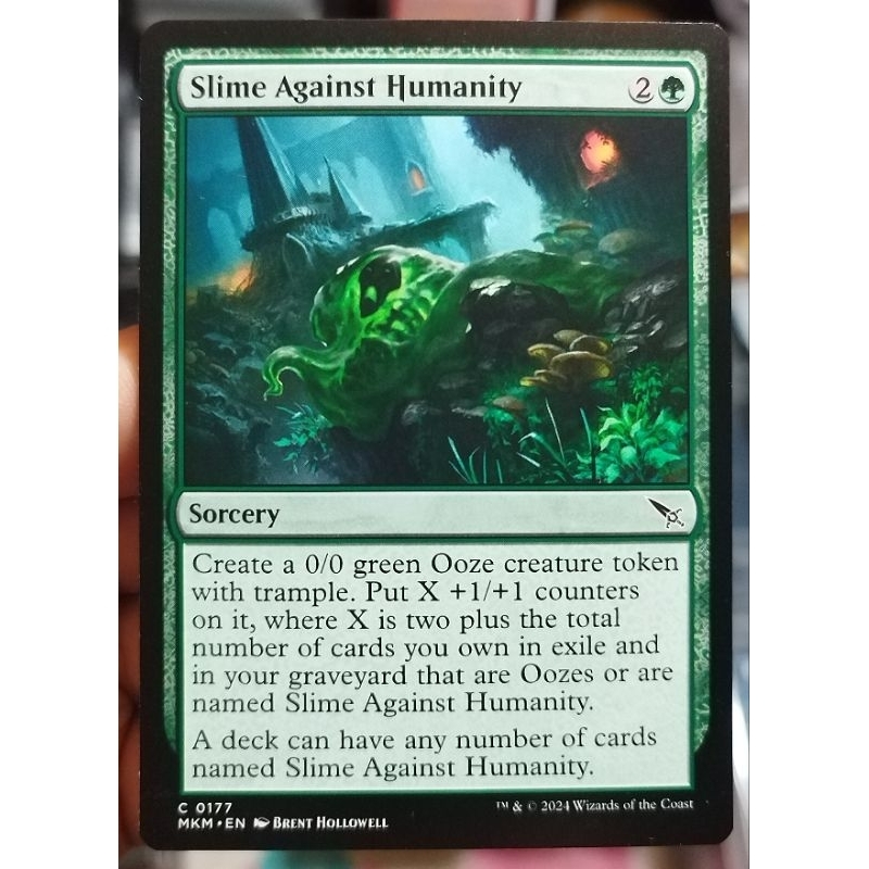 Slime Against Humanity (Magic the gathering) | Shopee Malaysia