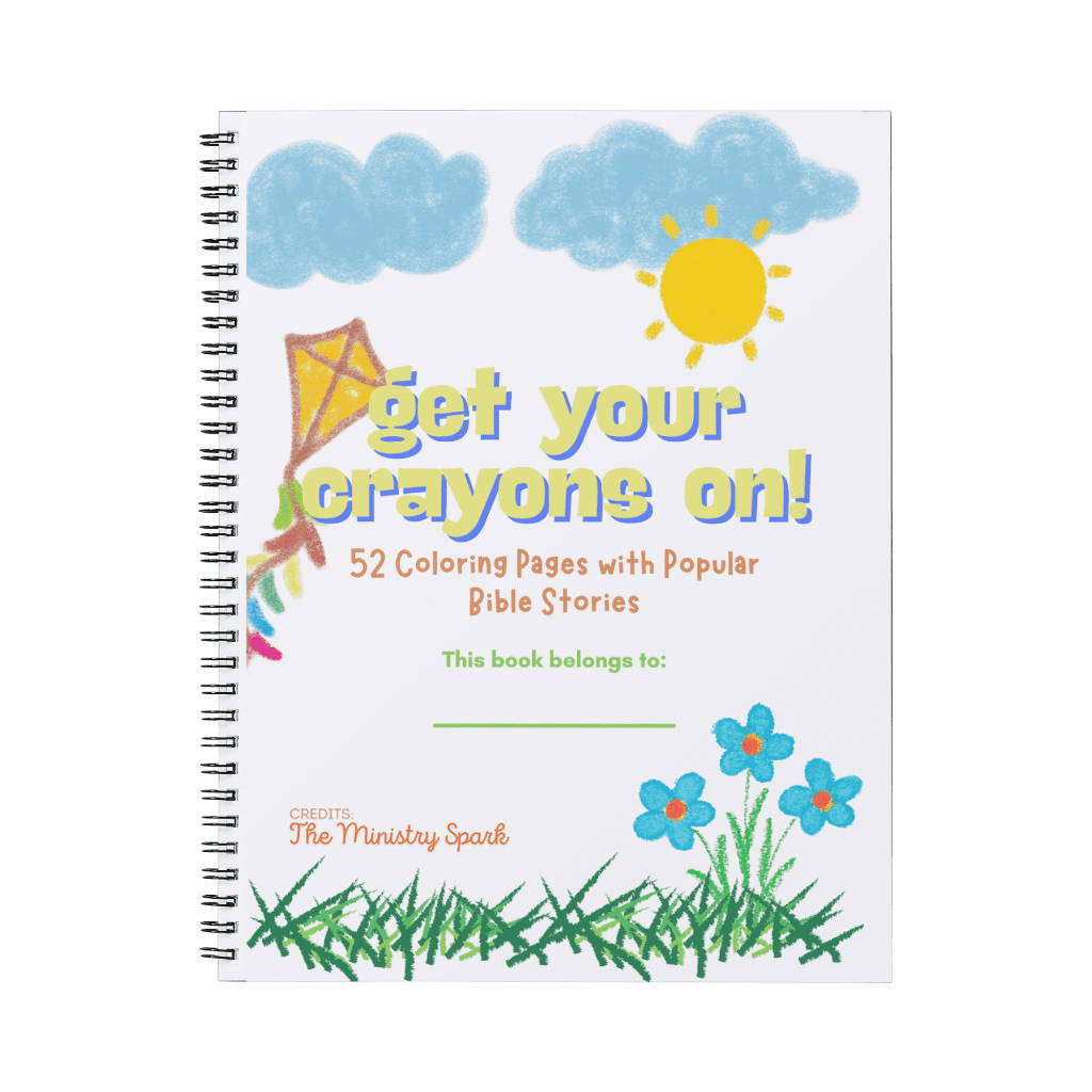 Get your crayons on 52 Coloring Pages with Bible stories coloring book ...