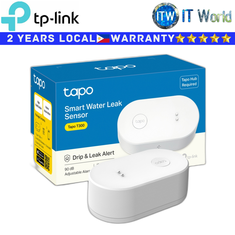 TP-Link Sensor Tapo T300 Smart Water Leak Sensor IP67 Waterproof Rating ...