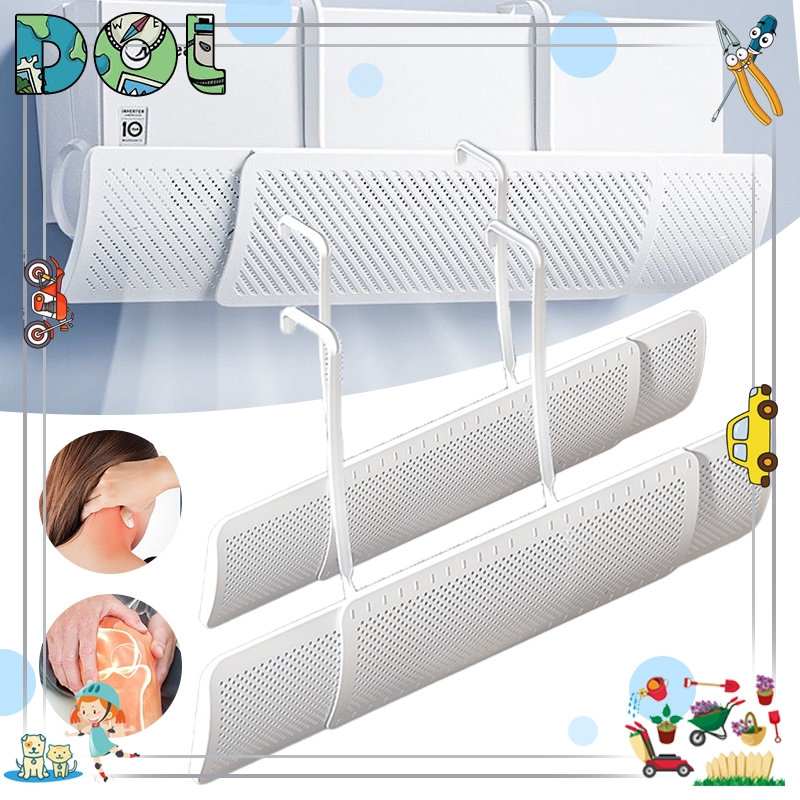 Wall Mounted Wind Shield Extendable Air Conditioner Deflector Anti ...
