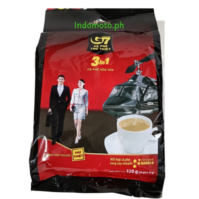 TRUNG NGUYEN G7 Energy Coffee 3-in-1 Instant Coffee, 320 g (20 sachets x 16 g) | Shopee Malaysia
