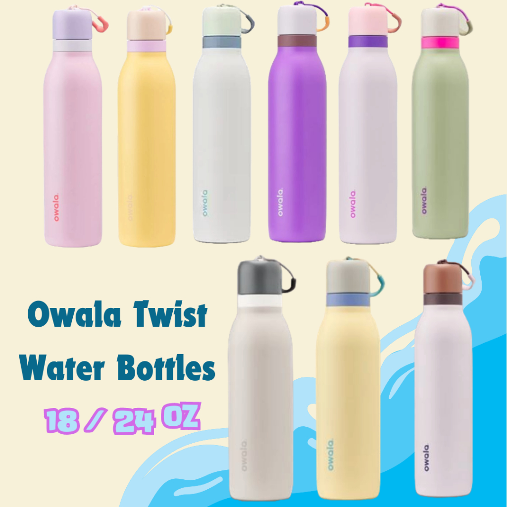 OWALA Freesip Owala Tumbler Owala Twist 16oz 18oz 24oz Blossom Bunny ...