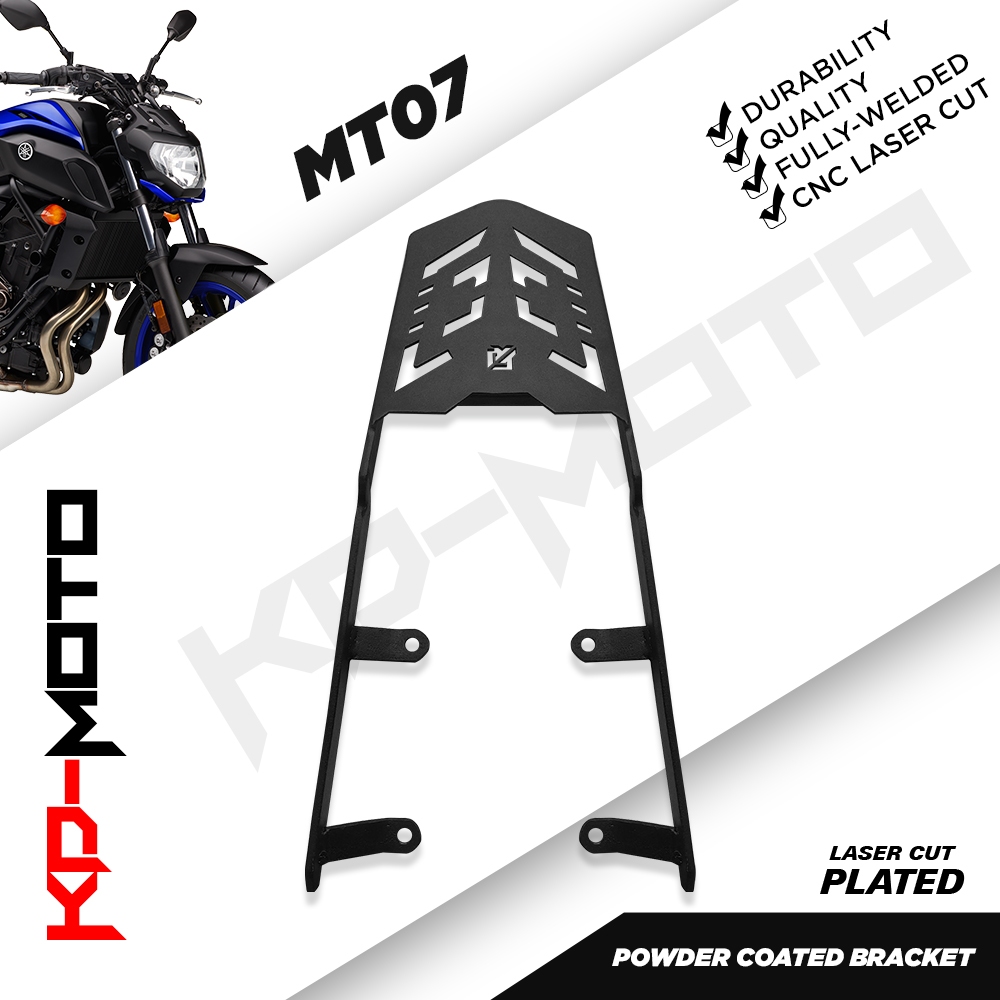 Power Rack MT07 Top Box Bracket/MT07 Motorcycle Accessories/Powder ...