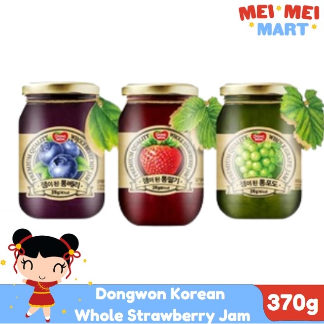 Dongwon Korean Whole Strawberry Jam 370g | Shopee Malaysia