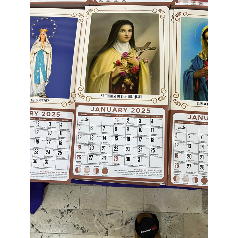 St. Therese of the Child Jesus Calendar 2025 | Shopee Malaysia