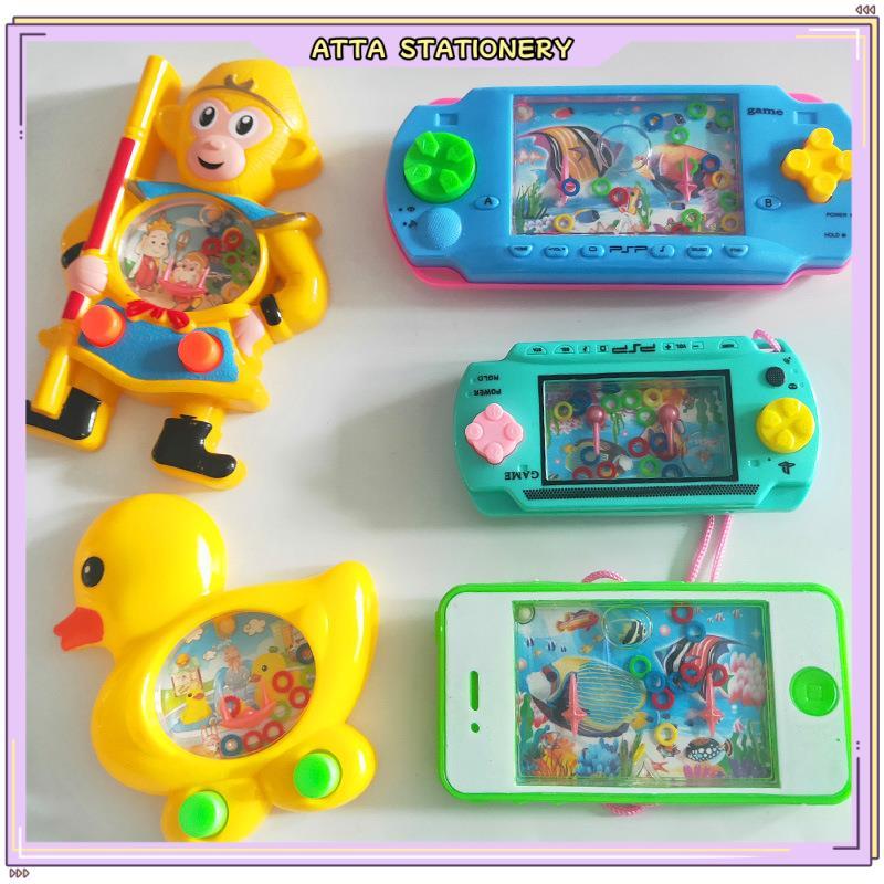 Handheld Cartoon Water Game Machine Fingertip Play Toys For Kids ...