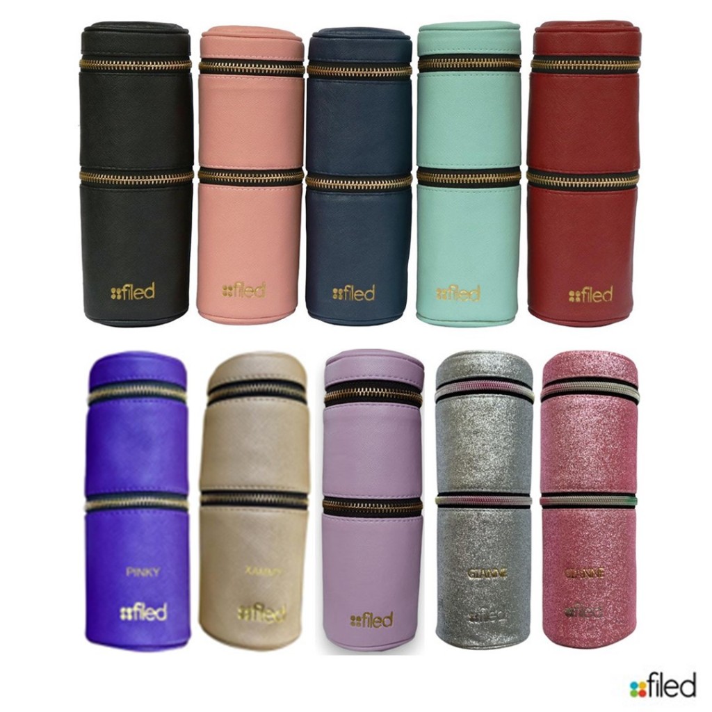 Filed Pen Capsule Luxe Pencil Case (Leatherette) | Shopee Malaysia