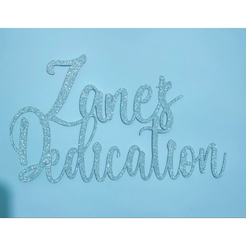 CUSTOMIZED CAKE TOPPER | Shopee Malaysia
