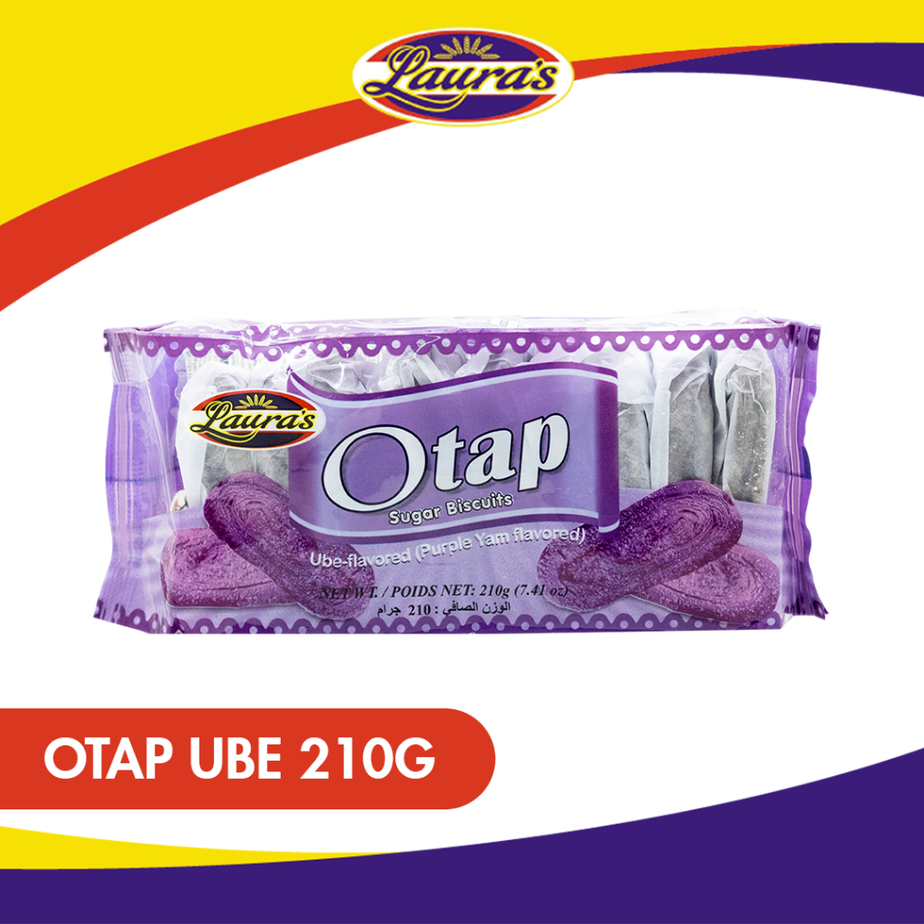 Laura's Otap Ube 210g | Shopee Malaysia