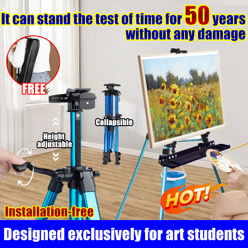 Thick Aluminum Metal Artist table Easel board stand for painting kids ...