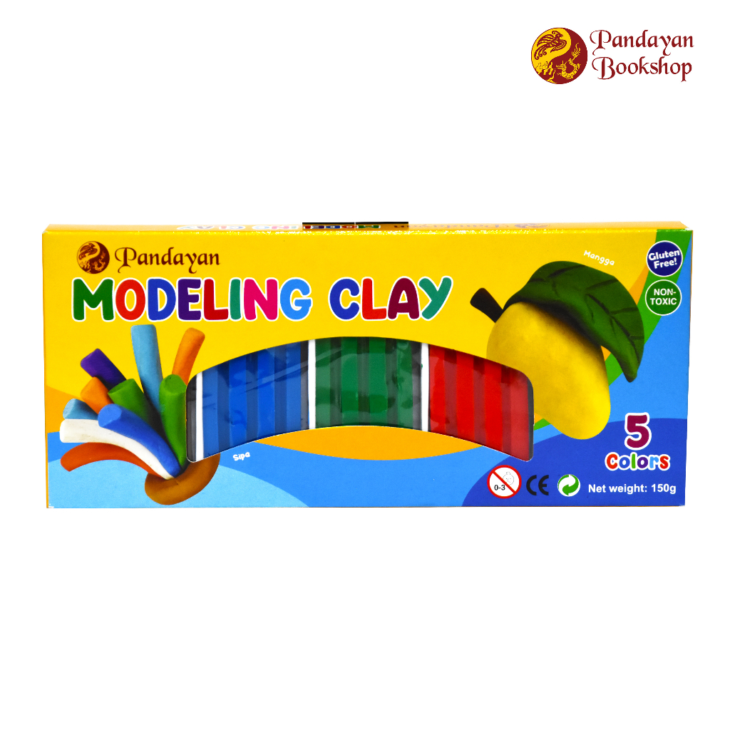 Pandayan Modeling Clay 5s 150g | Shopee Malaysia