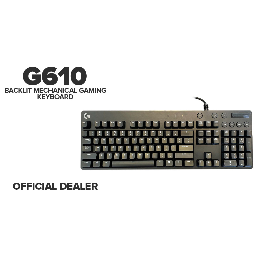 Logitech G610 Backlit Mechanical Gaming Keyboard | Shopee Malaysia