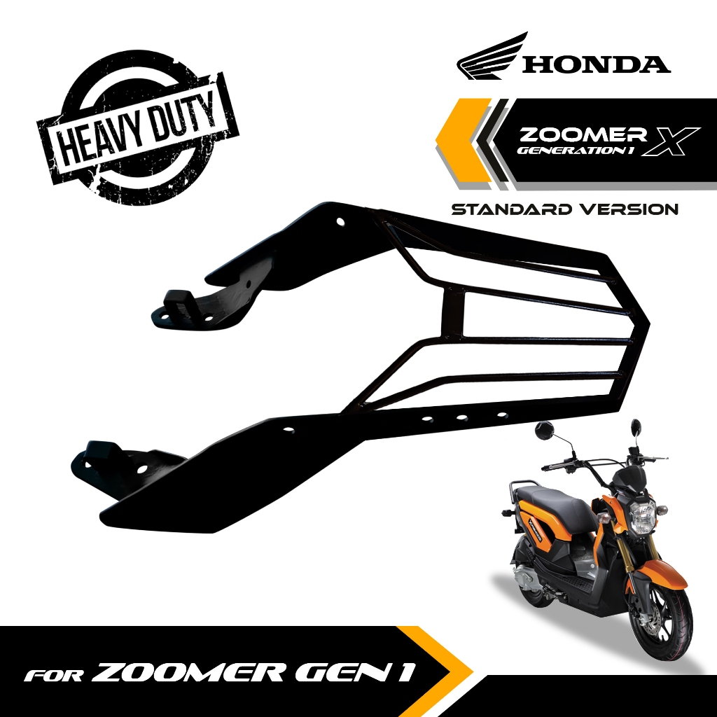 Honda Zoomer X (Generation 1) Top Box Bracket / Gen1 Bracket / Heavy ...