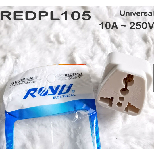 ROYU Adapter Socket Regular Universal Round Flat Octopus Adaptor ...