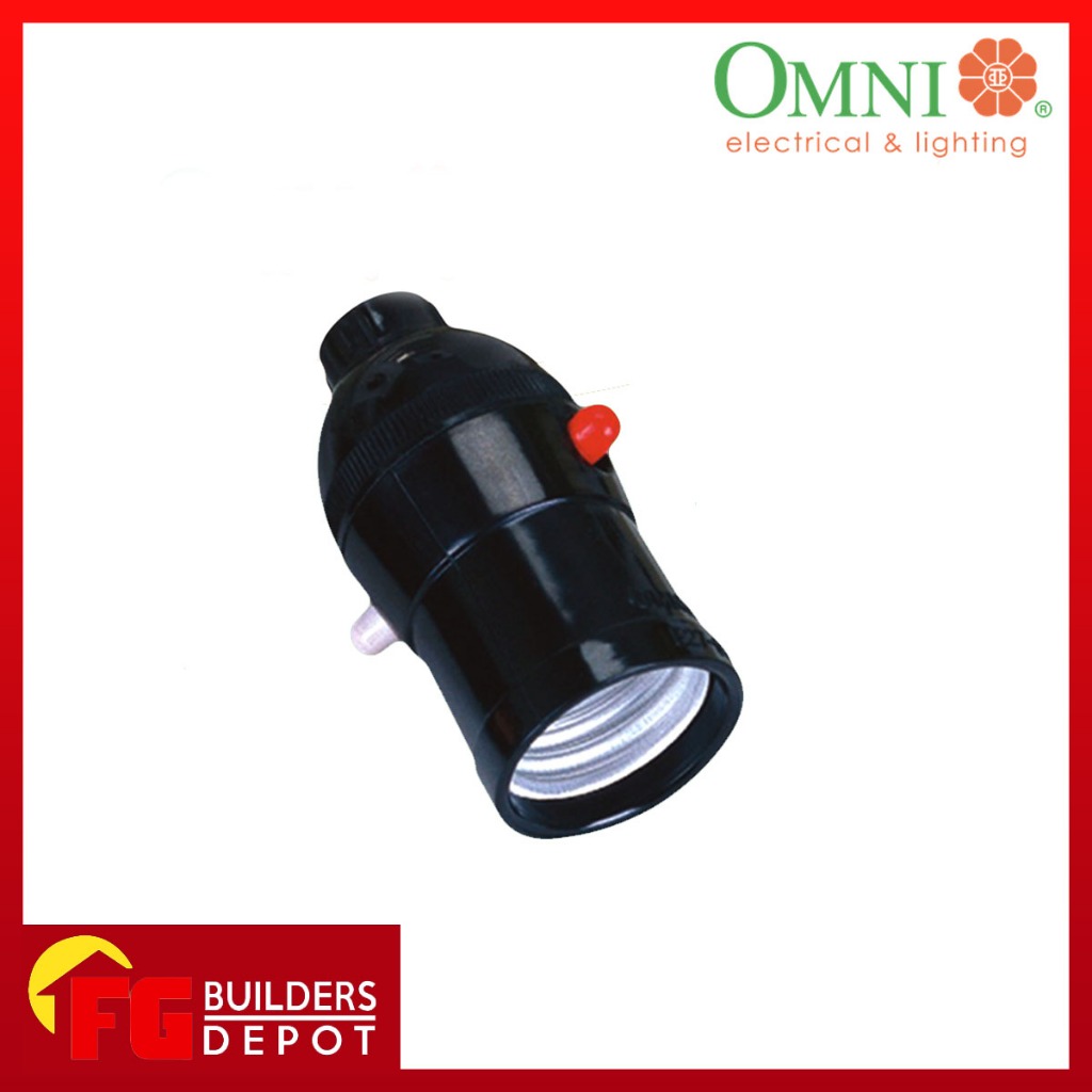 OMNI PUSH THROUGH SOCKET E27 610 3A 250V IN BLISTER PACK | Shopee Malaysia