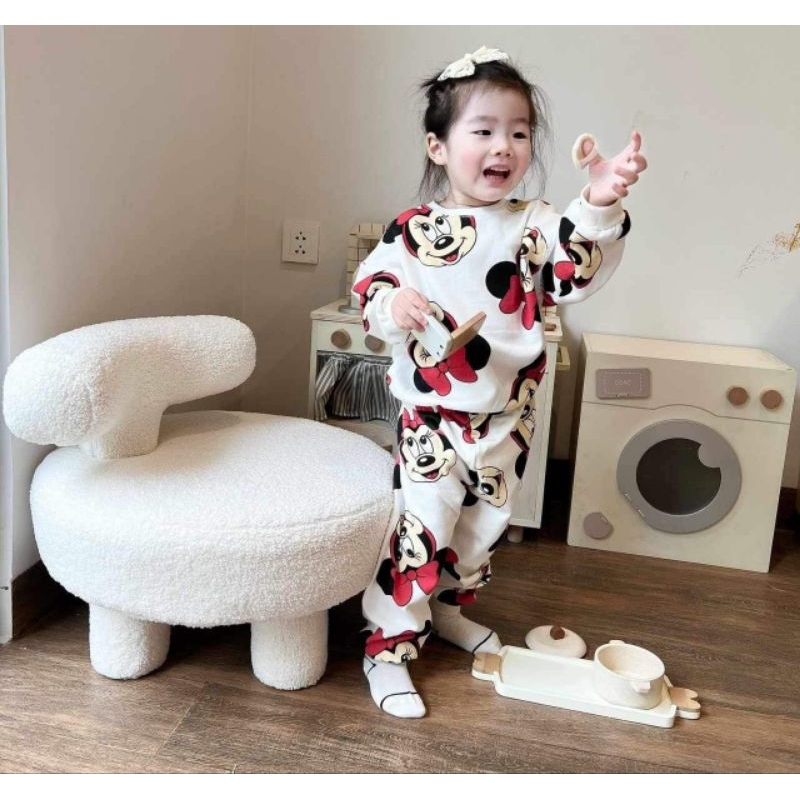 TTC Minnie Mouse Tracksuit for kids | Shopee Malaysia