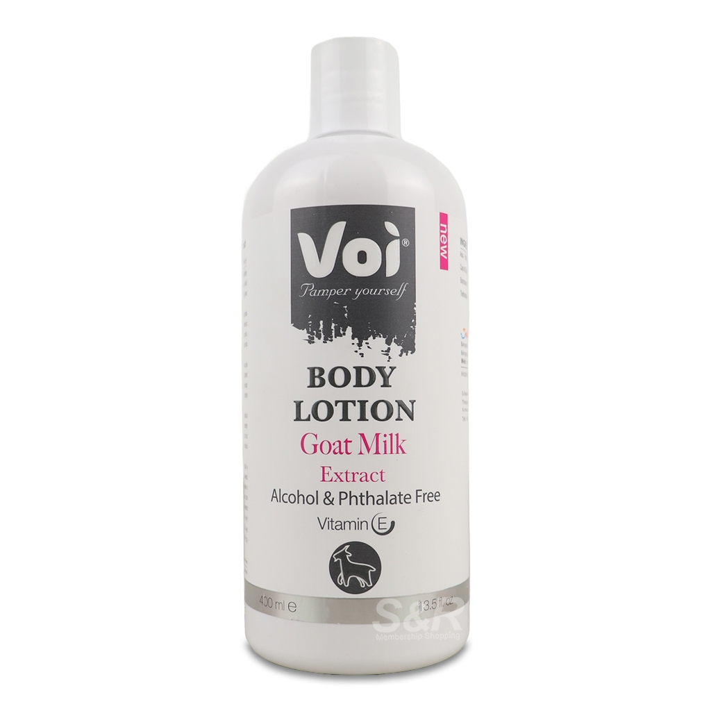 Voi Body Lotion Goat Milk 400mL | Shopee Malaysia