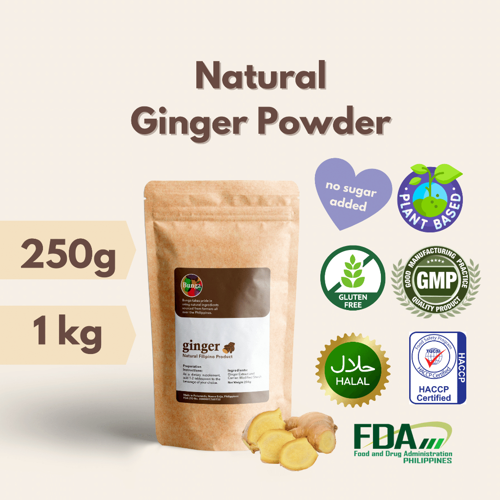 Natural Ginger/ Salabat Powder (250g /1kg) | Shopee Malaysia