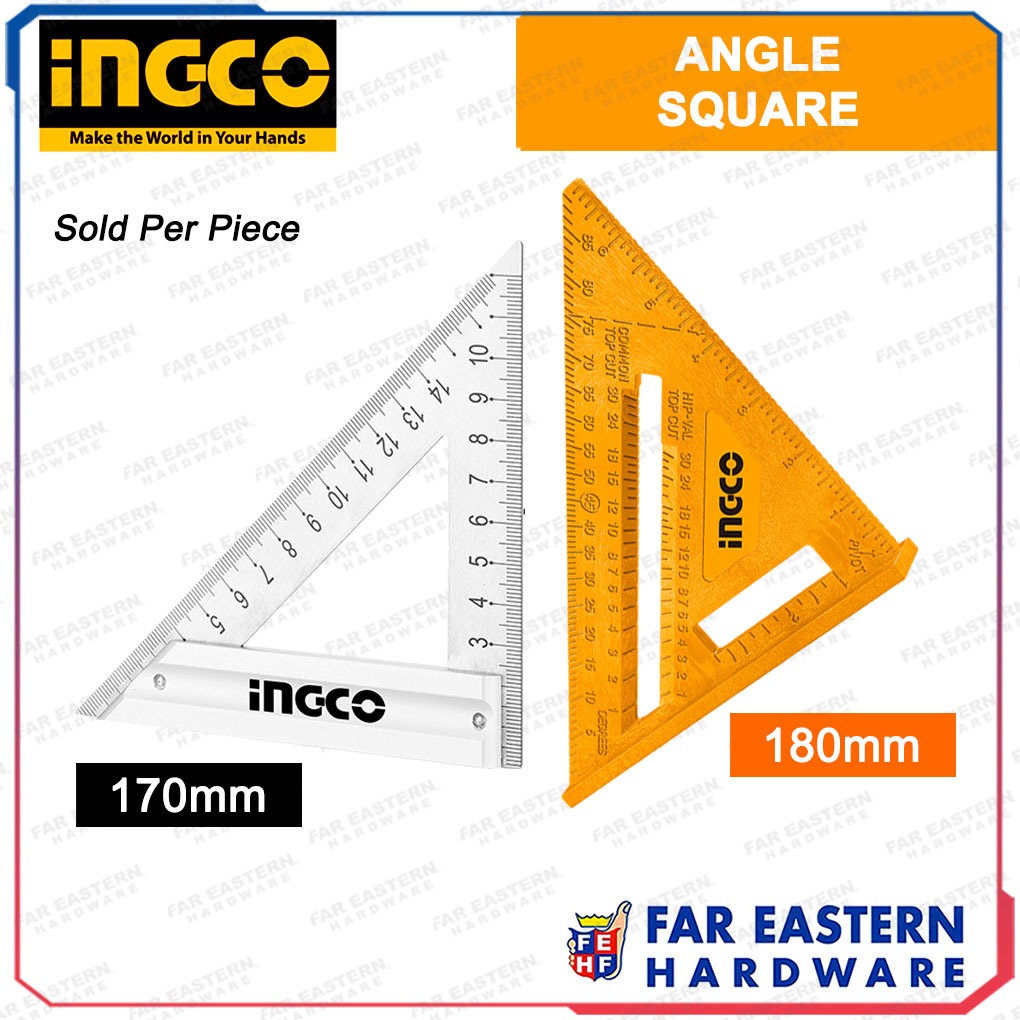 INGCO Angle Speed Square Ruler INHT | Shopee Malaysia