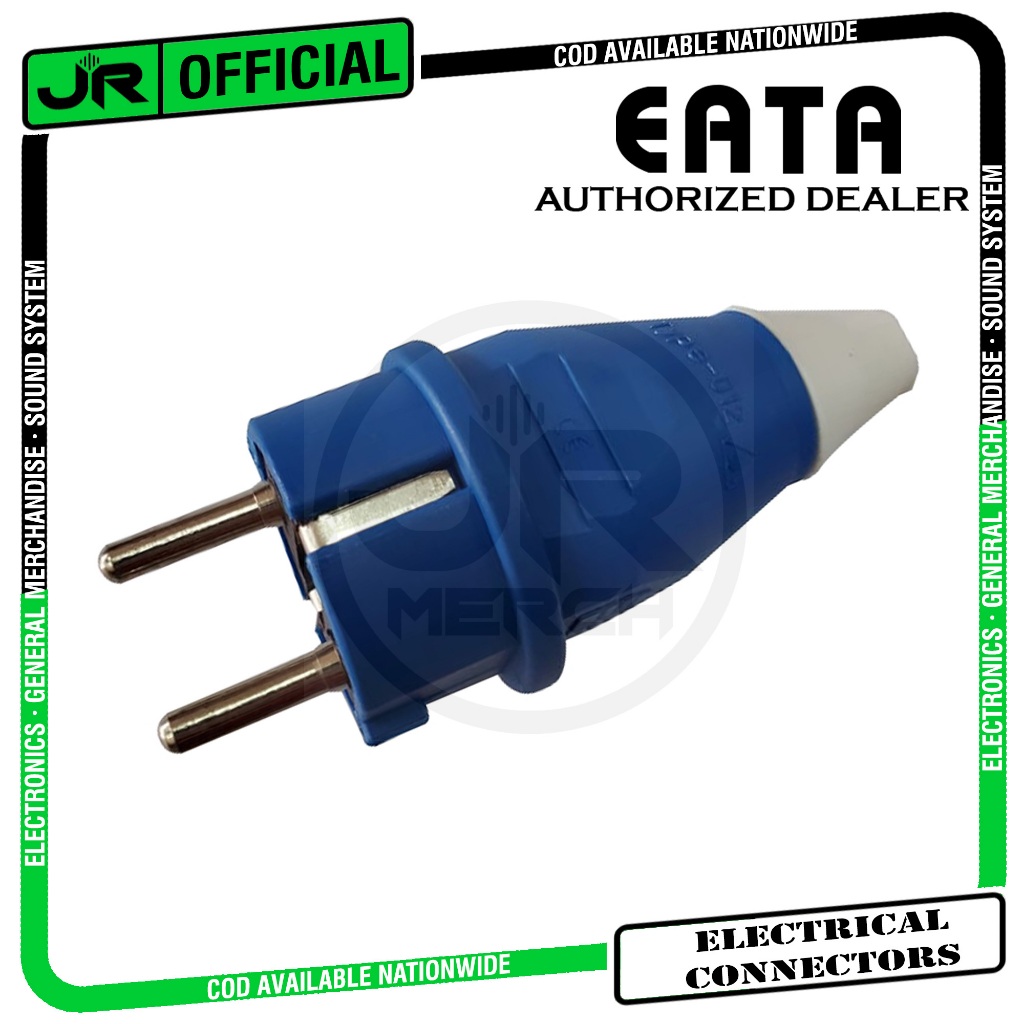 Eata (EA-012MP) 16 Ampere Shuko / Schuko Connector Plug Male Heavy Duty ...